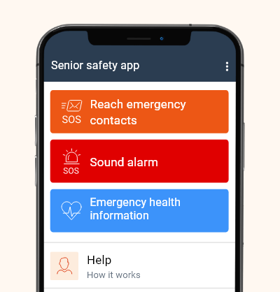 How Can You Help Elderly Parents Live Alone Safely? - Senior Safety App